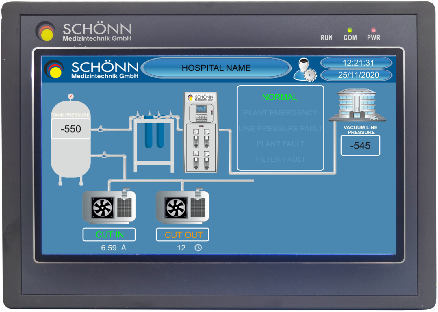 Medical Vacuum Plant